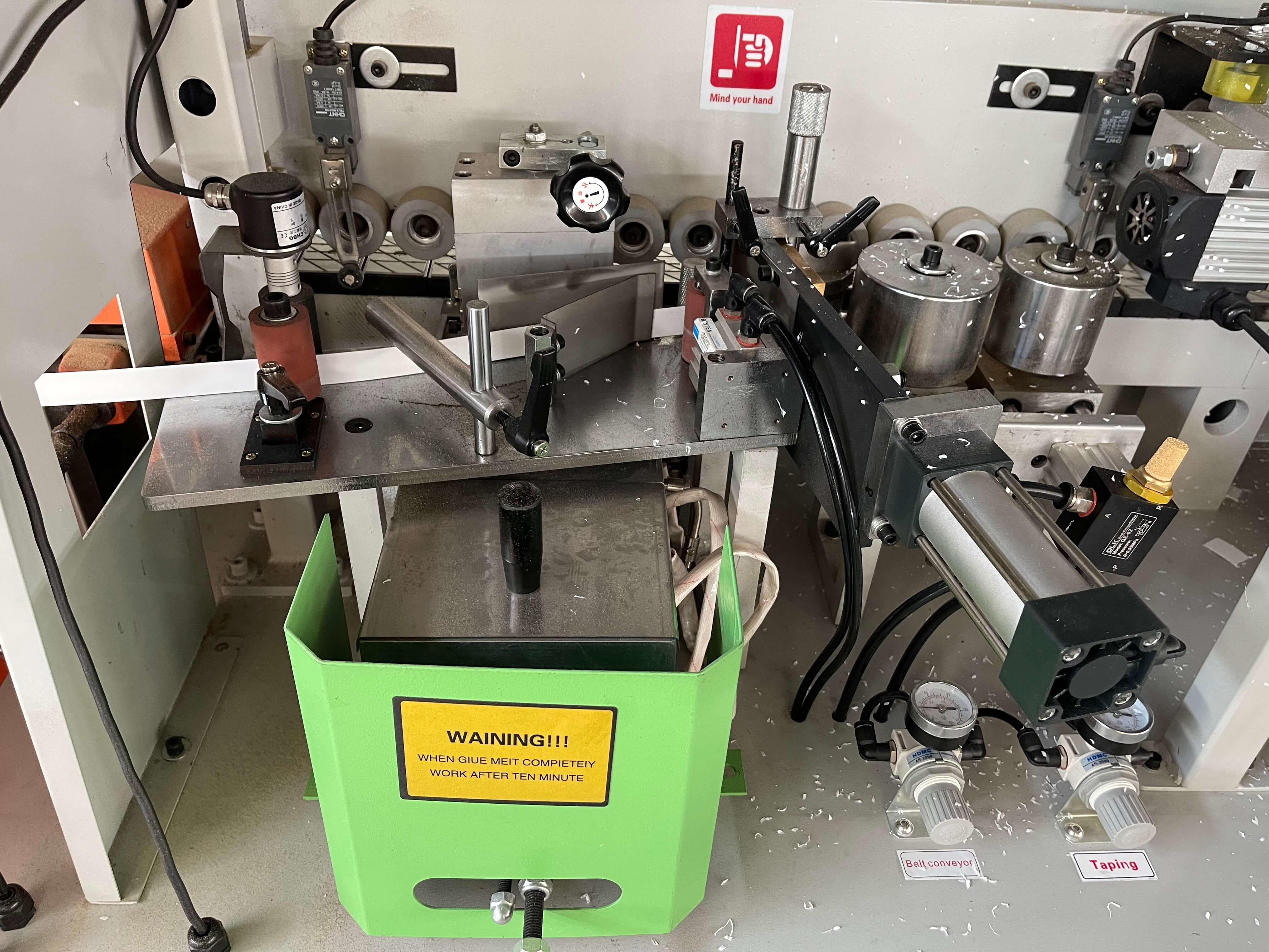 Furniture Woodworking Pre-milling Edgebander Small Automatic Edge ...